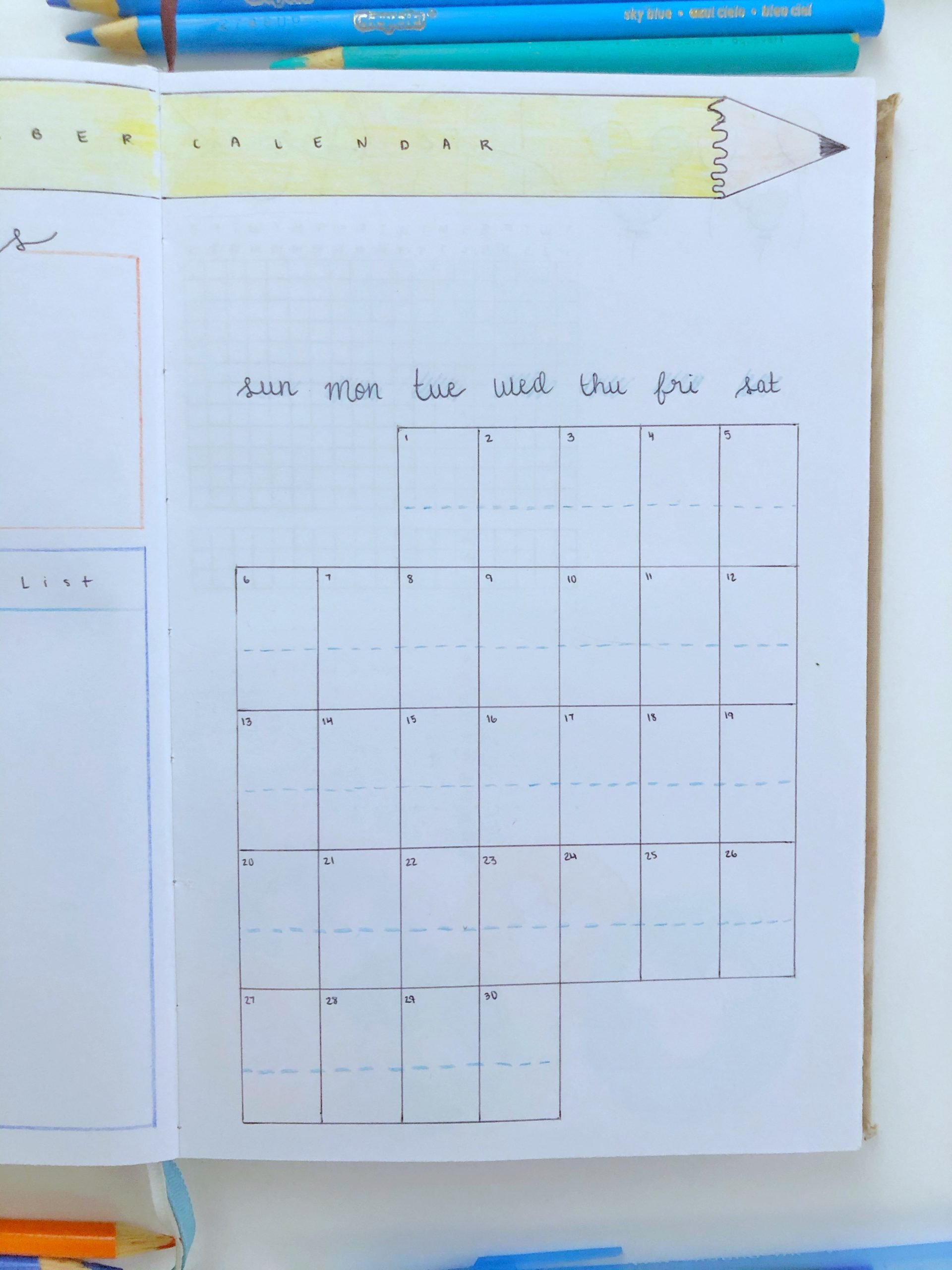 Plan With Me | September 2020 Bullet Journal Setup - Stationery Themed ...